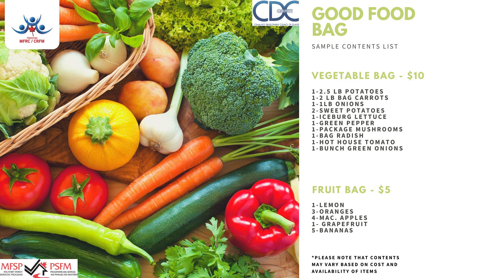 Community Integration Program - MFRC Trenton, Ontario | Military Family ...